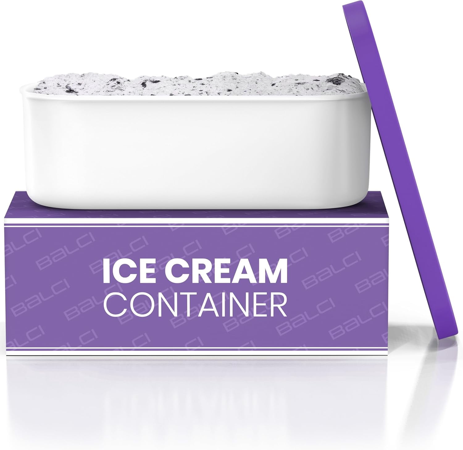 VFDTBUHN Ice Cream Containers - 2 Quart Ea. () - Premium Reusable ...