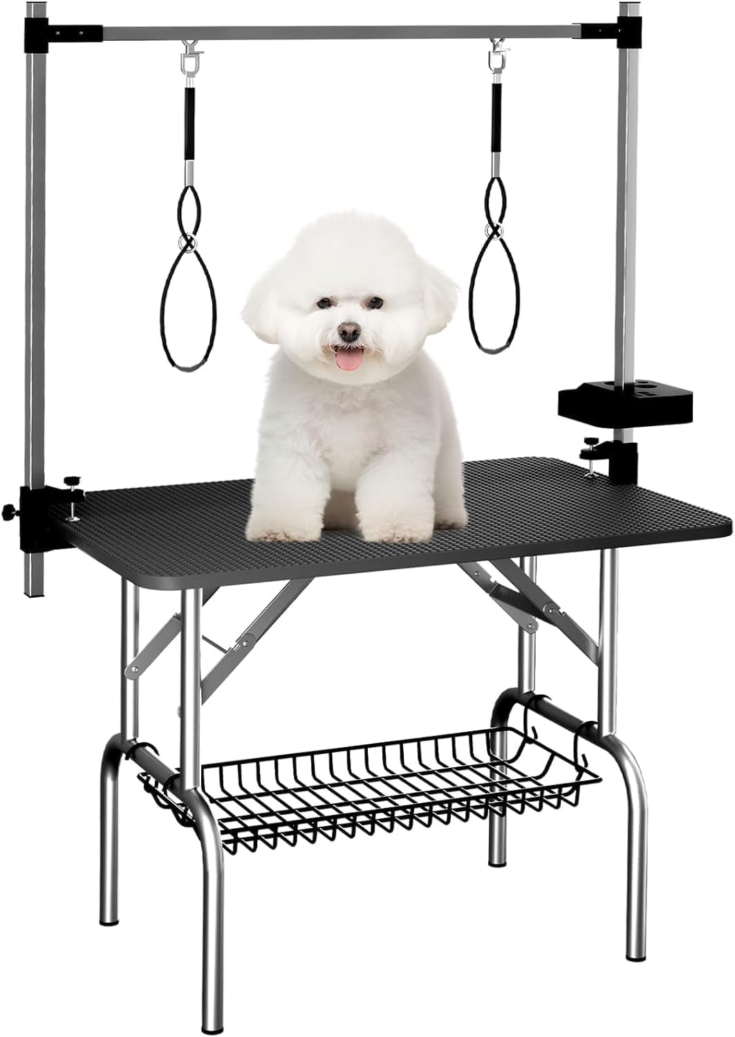 VFK 36" Dog Grooming Table,Foldable Pet Grooming Table for Dogs at Home ...
