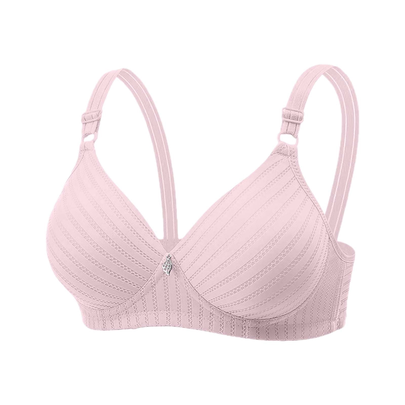 VFRGHD Wireless Bras For Women Seamless No Underwire Full Coverage Bra ...