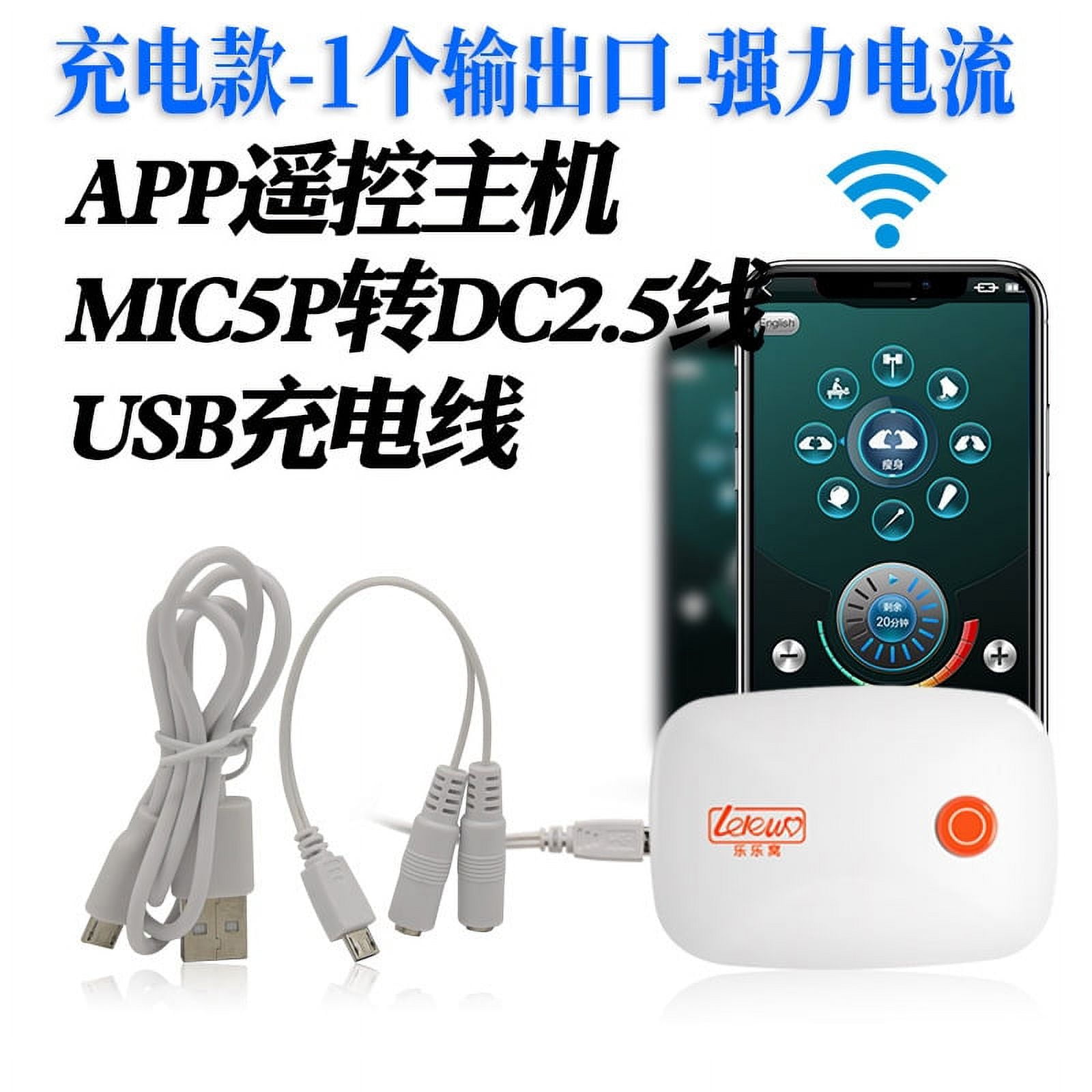 VFUJTYJ25 Electric shock pulse physical therapy massage Massager ...