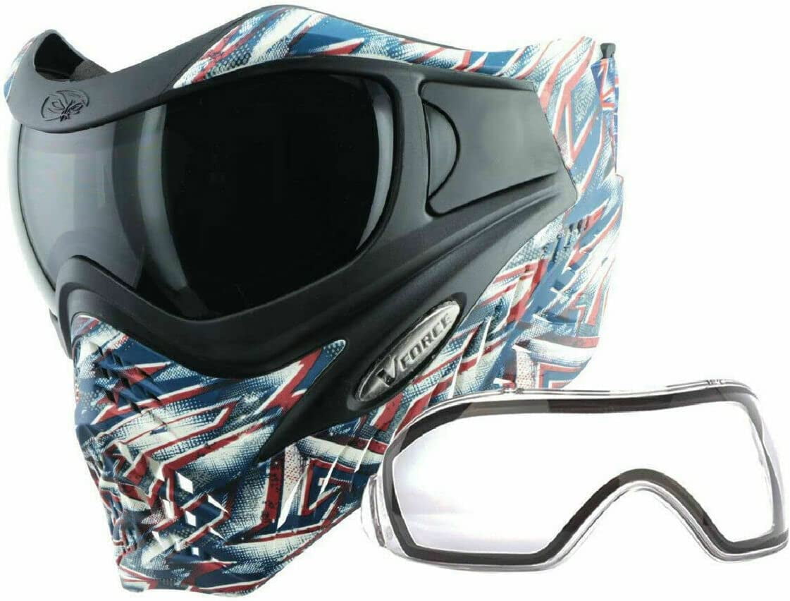 VForce Special Edition Grill Paintball Mask Goggle - Spangled Hero w ...
