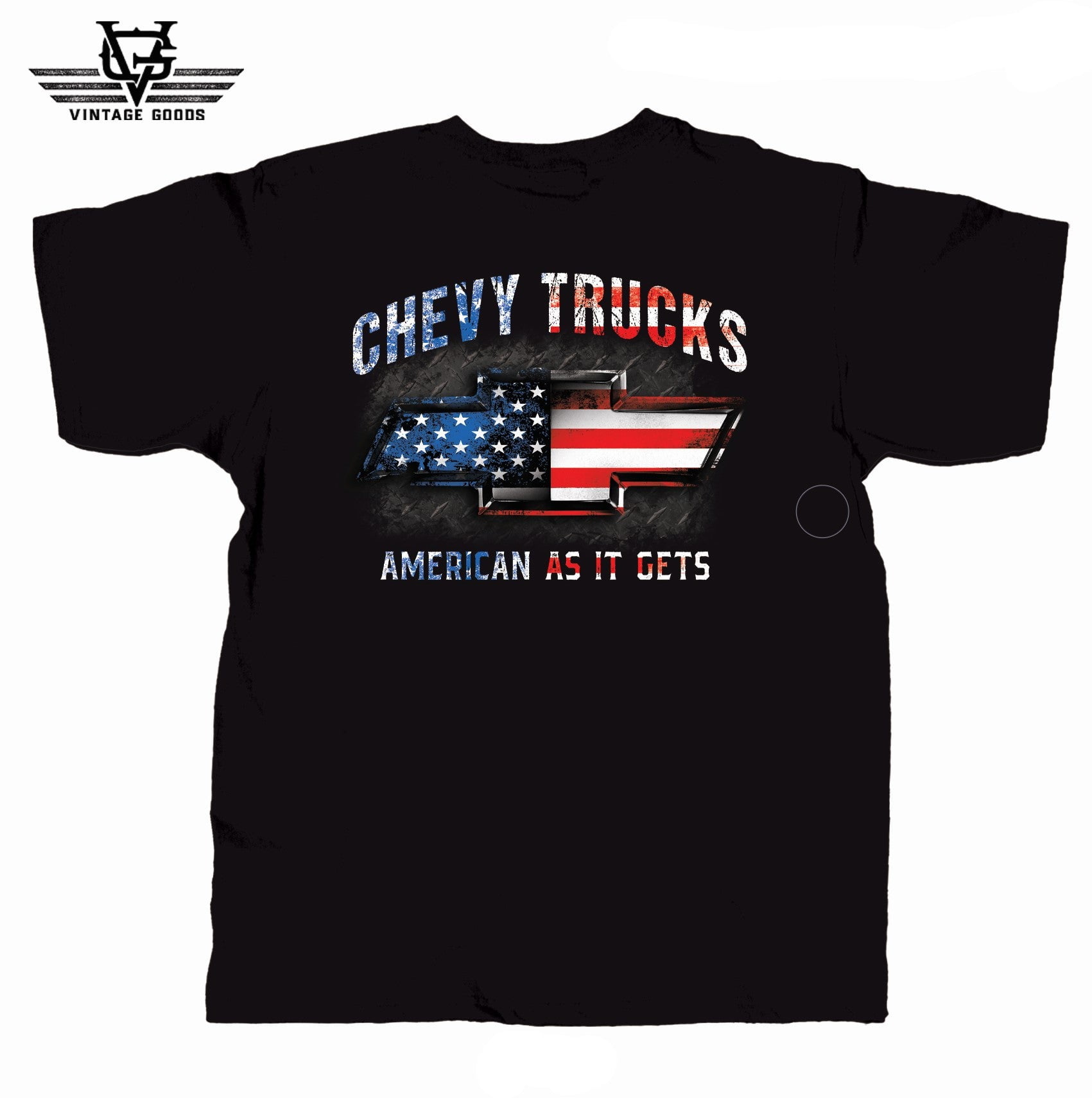 VGA Chevy Licensed Tee Shirt Black 2XL Rules N Tools - Walmart.com