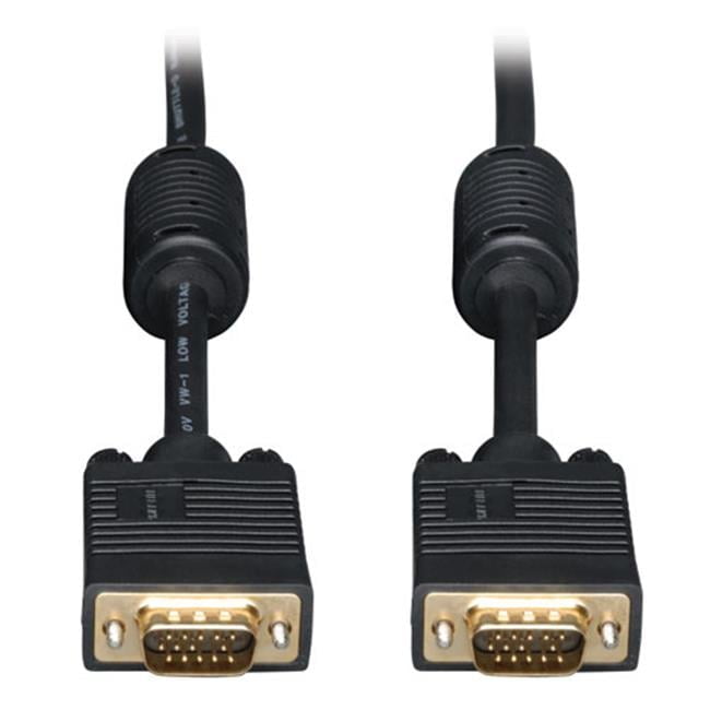 VGA Coax Monitor Cable, High Resolution, HD15 M-M, 20 ft.: Computer ...