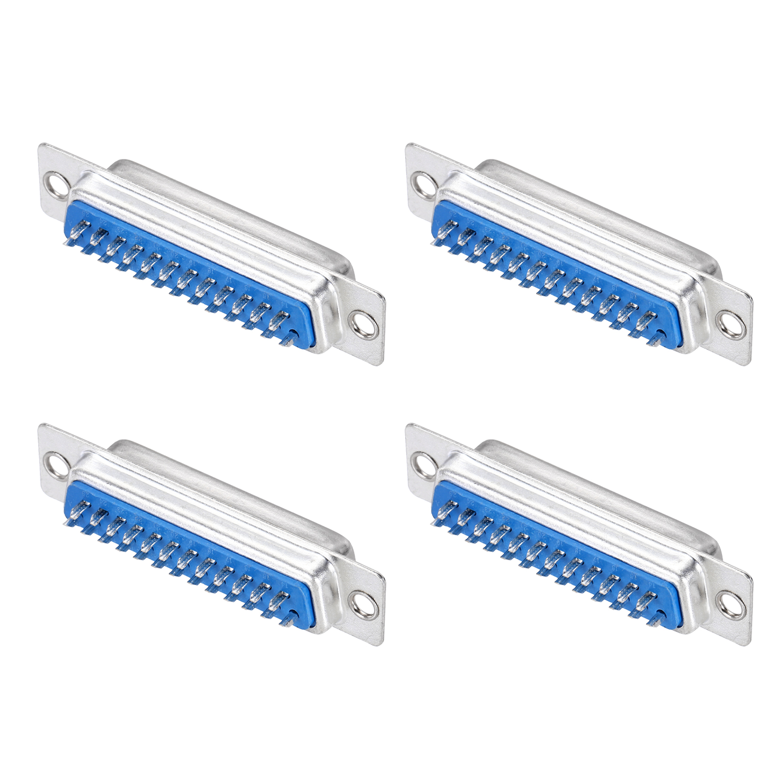 VGA Connector 25-pin 2-Row Female Serial Port Terminal Breakout Pack of ...