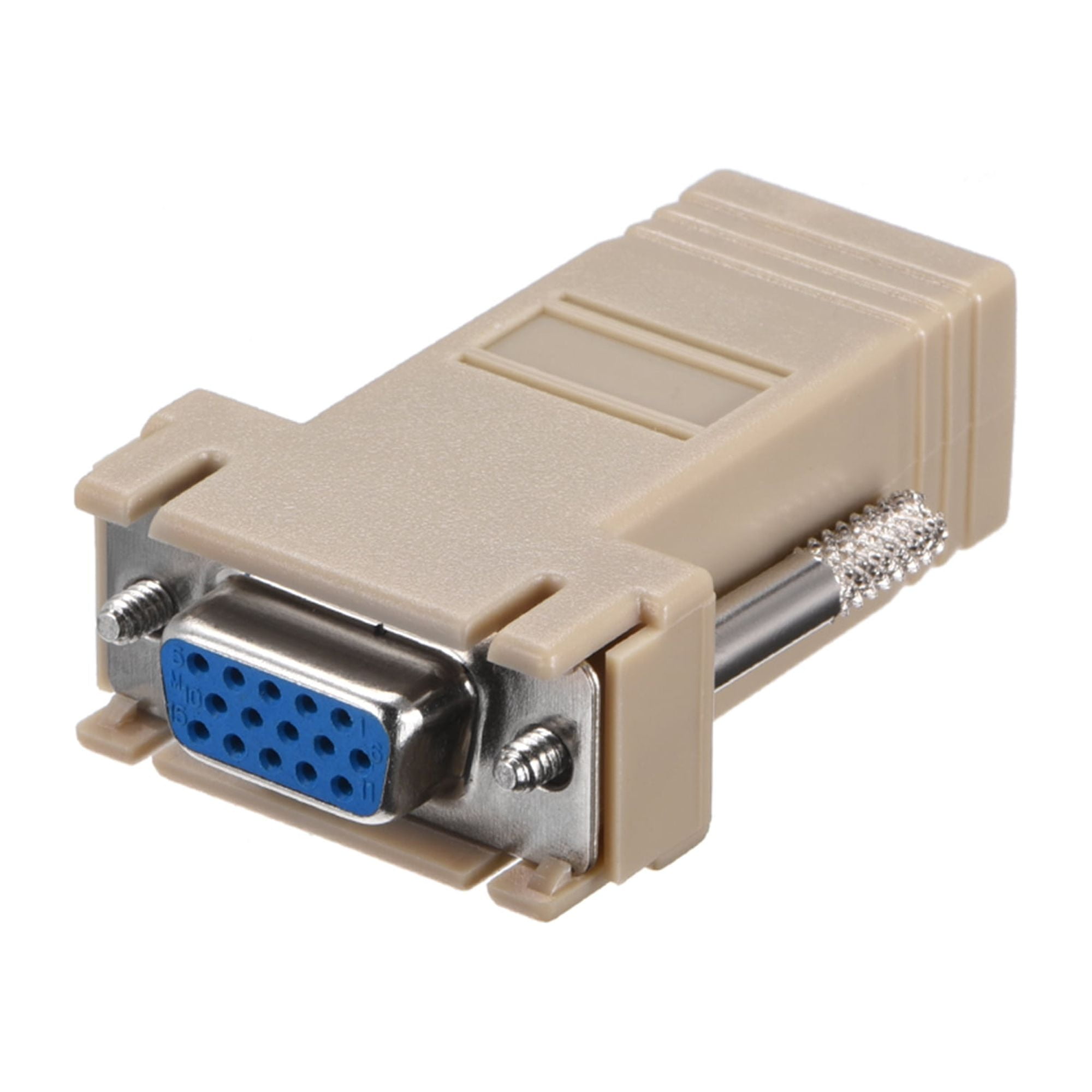 VGA Extender to RJ45 Network Cable Adapter DB15 Port to RJ45 Enternet ...