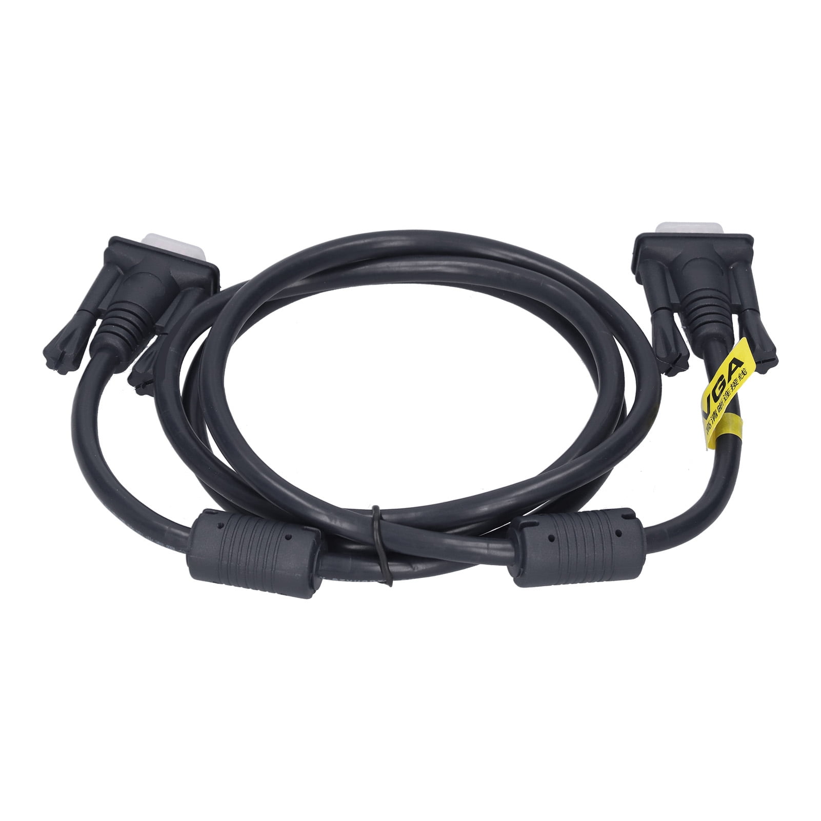 VGA Video Adapter Cable 15-Pin Male To Male Computer Connection Monitor ...