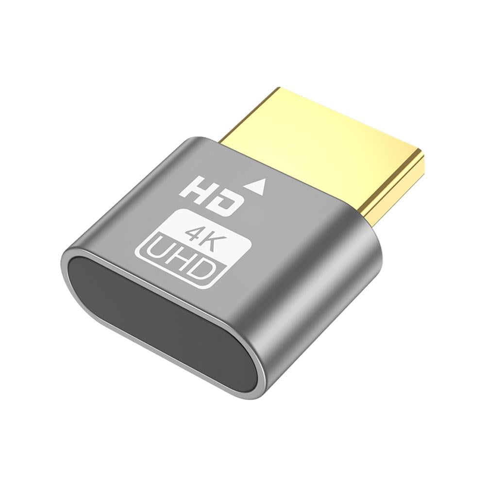 VGA Virtual Display Adapter Elator Video Card Lo Plate 4KHDMI Dummy Plu ...