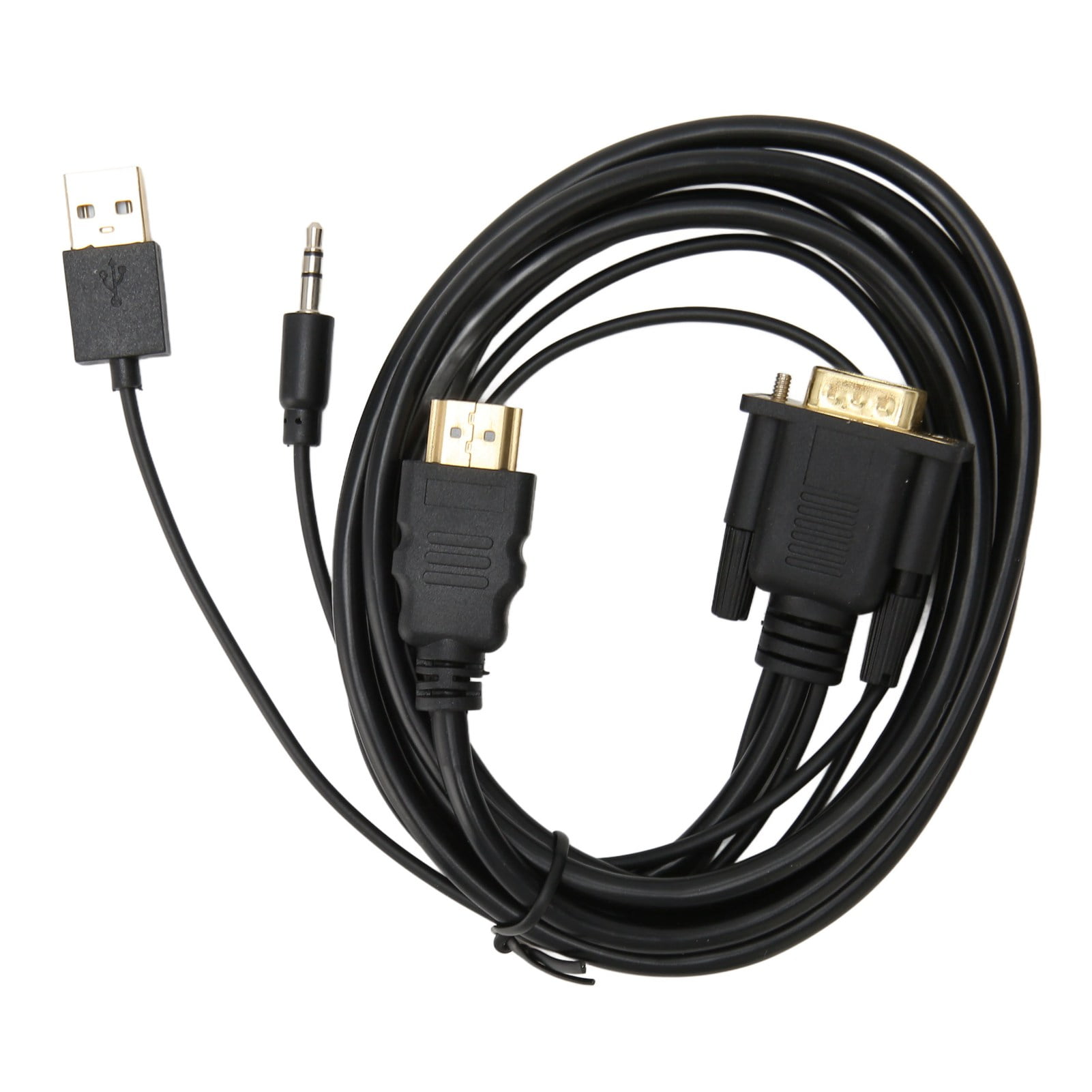 VGA to HD Multimedia Interface Adapter 1080P Video Converter Cable with ...