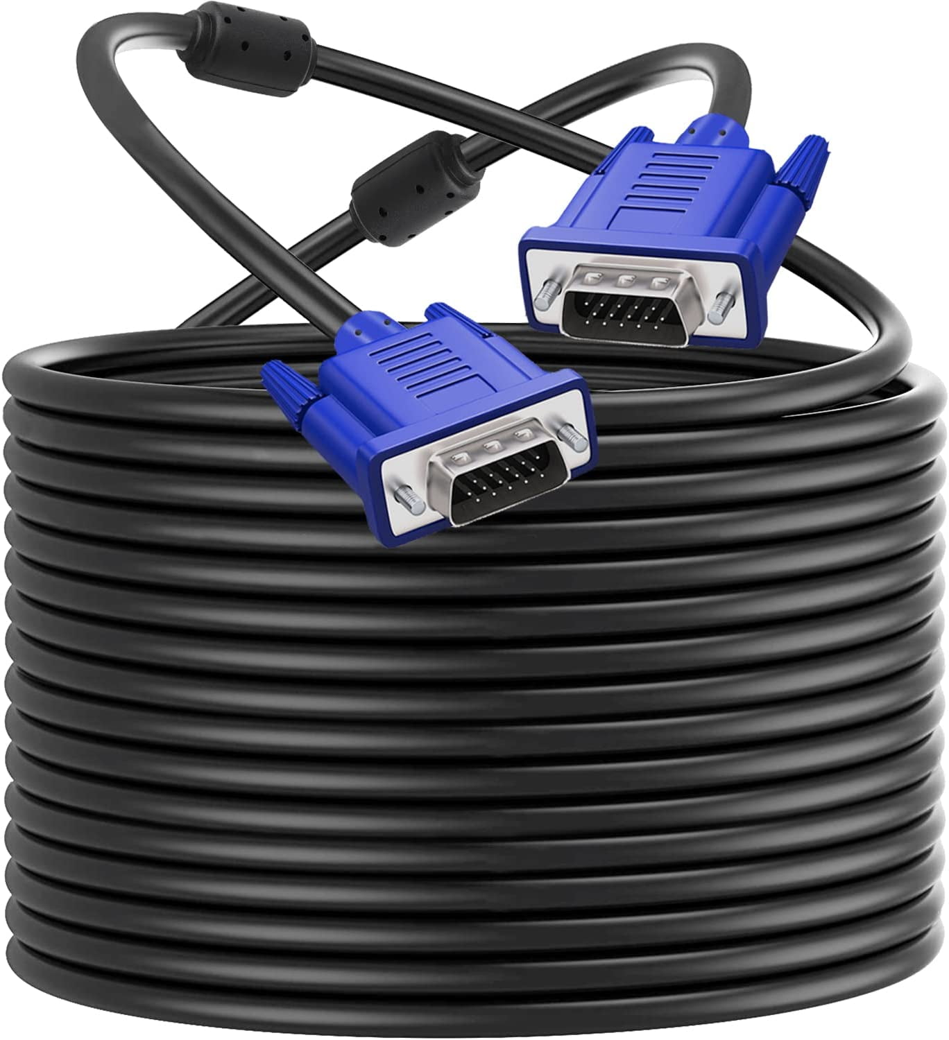 VGA to VGA Monitor Cable HD15 Male to Male for TV Computer Projector ...