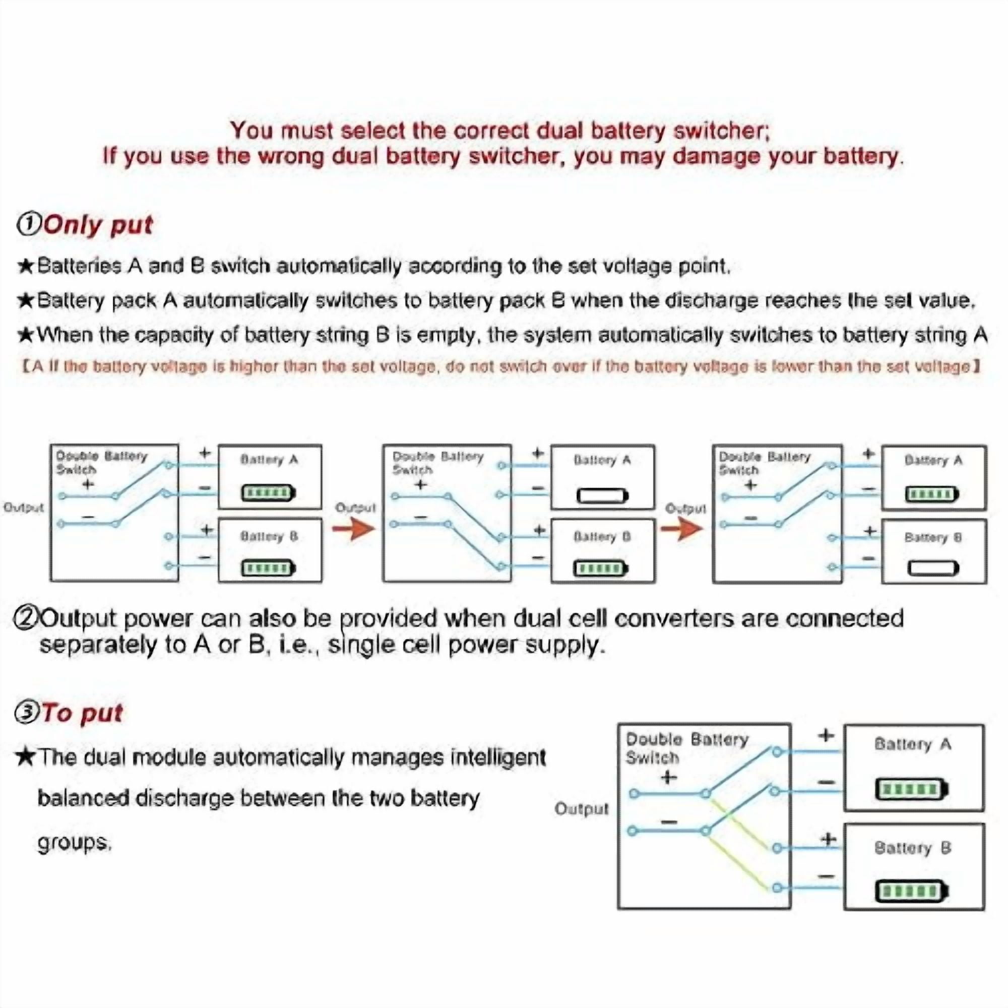 VGEBY Electric Bike Dual Battery Connector Adapter, XT90 Interface Bike ...