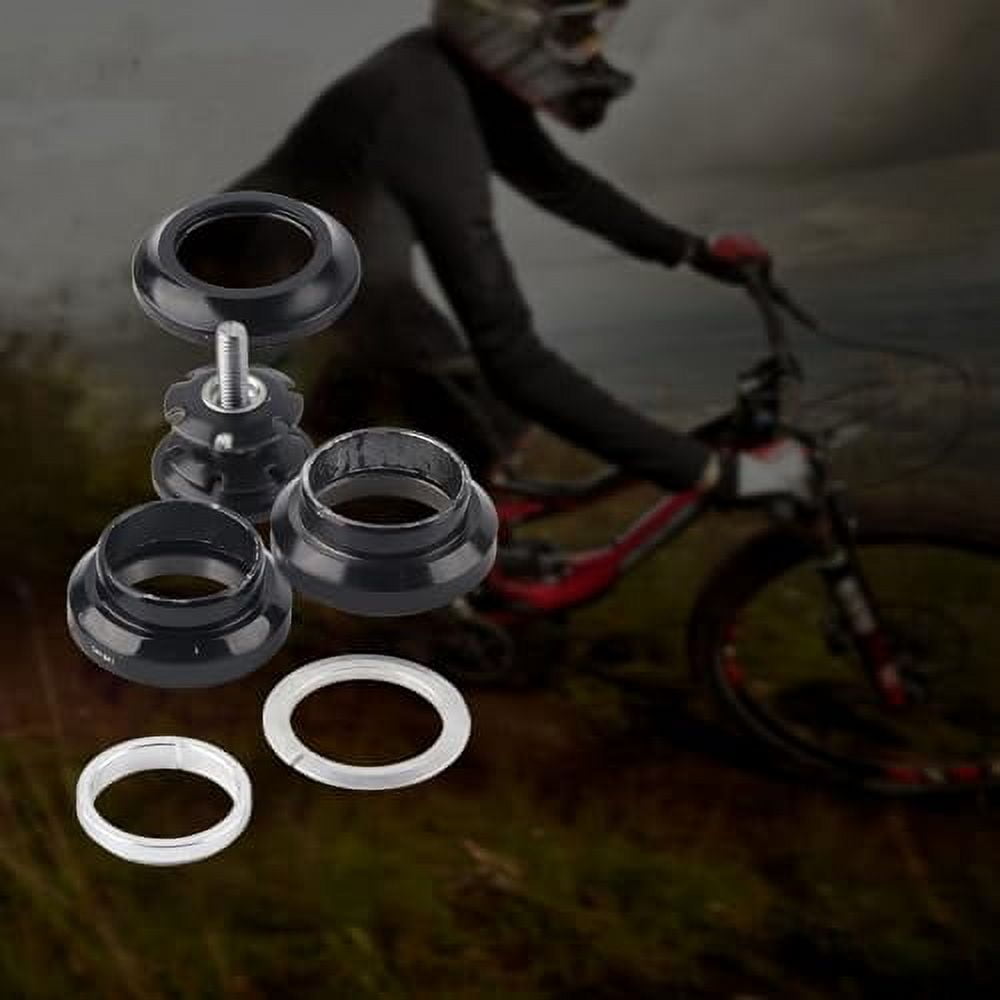 VGEBY Headset, Bike Bearing Headset Solid Aluminum Alloy Tapered Stack ...