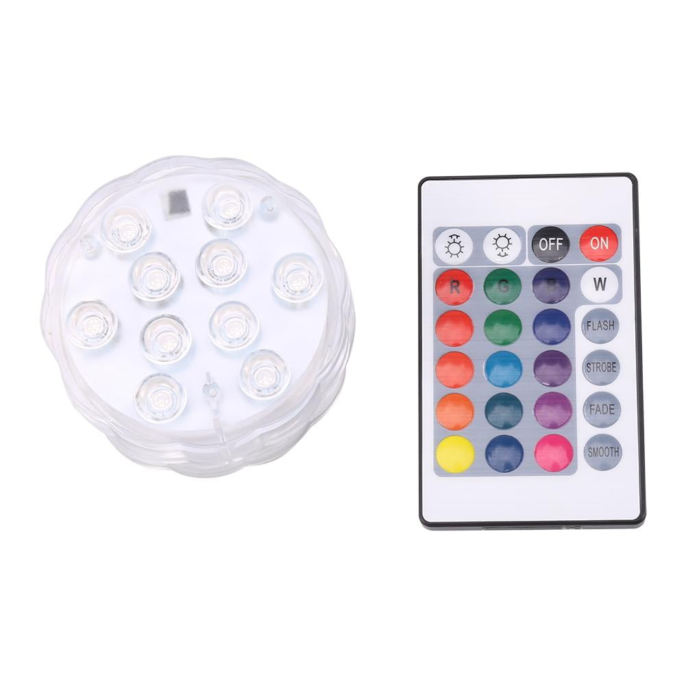 VGEBY Submersible LED Lights, Waterproof Multi Color Underwater Lights ...