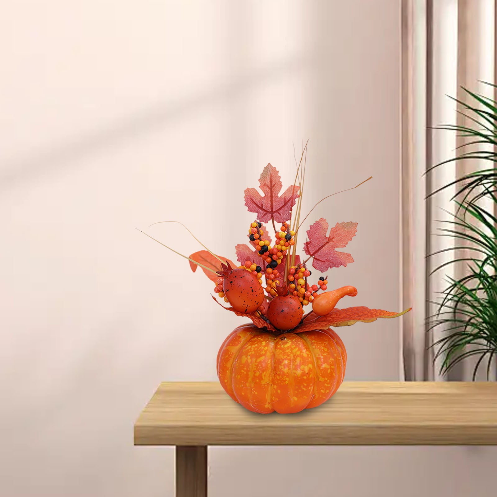 VGFVFSKGA 1 PC Pumpkin Decor Artificial Pumpkins Decorations Fake Fall ...