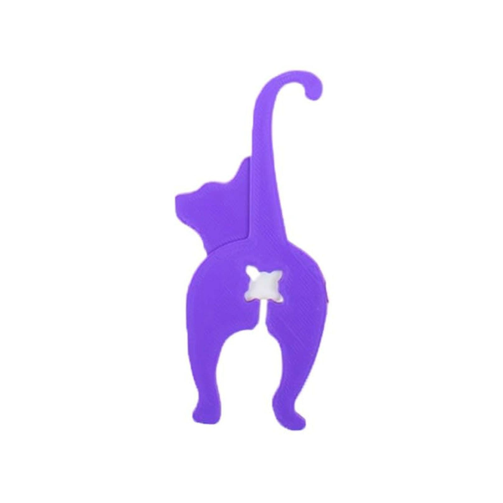 VGFVFSKGA Cat Butt Bread Clips, Creative 3D Printed Cat Bag Clips ...