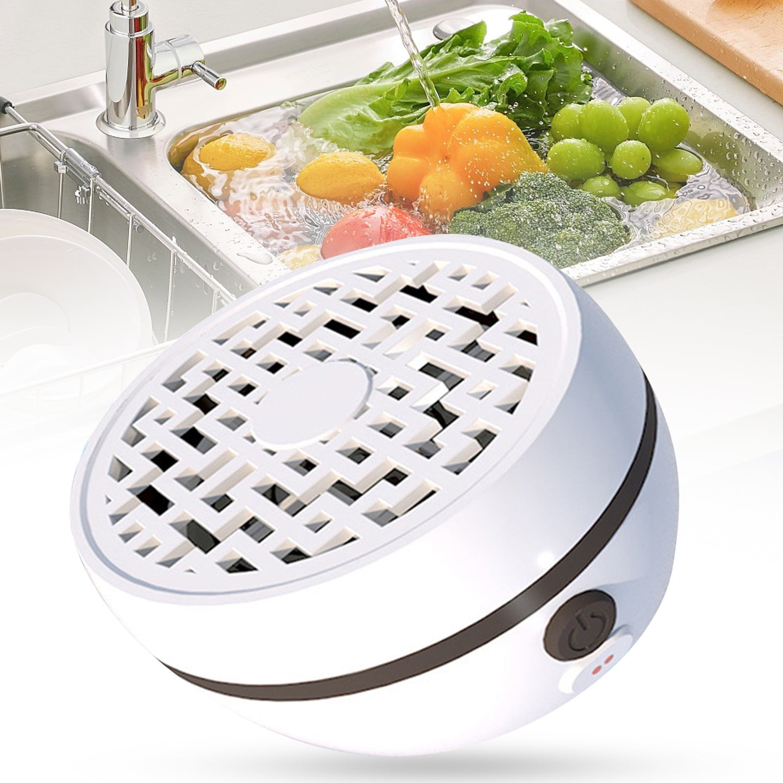 VGFVFSKGA Fruit and Vegetable Washer, Produce Purifier, Rotatable ...