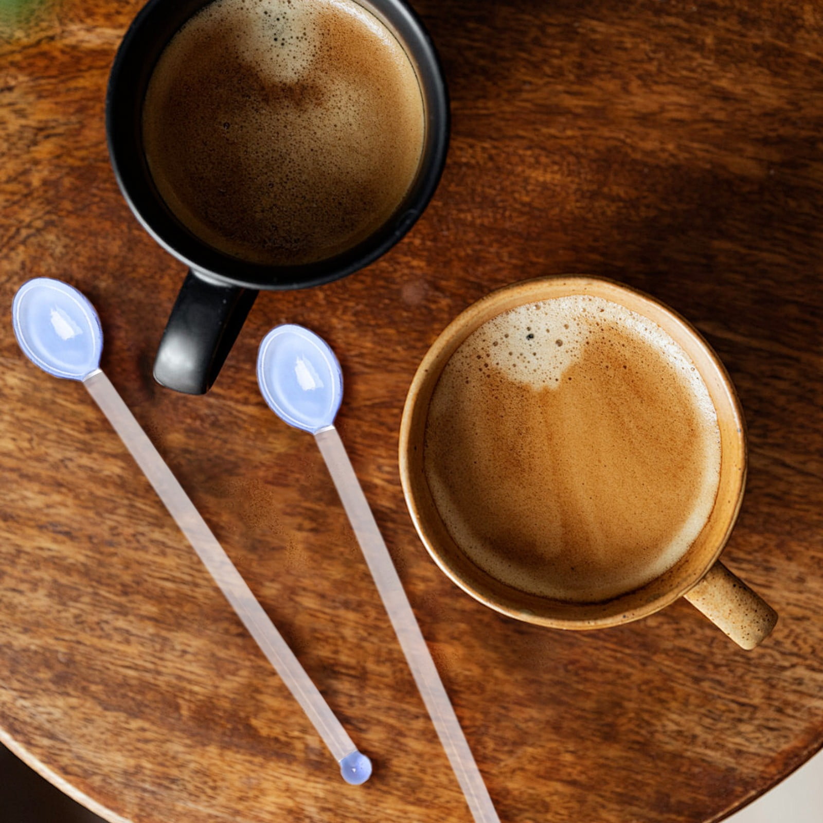 VGFVFSKGA Glass Stirring Spoon Rod 5.9 inch Coffee Stirrers Ice Tea ...