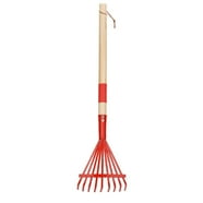 Orientools 43"-66"Garden Leaf Rake, Adjustable Lightweight Steel Handle ...