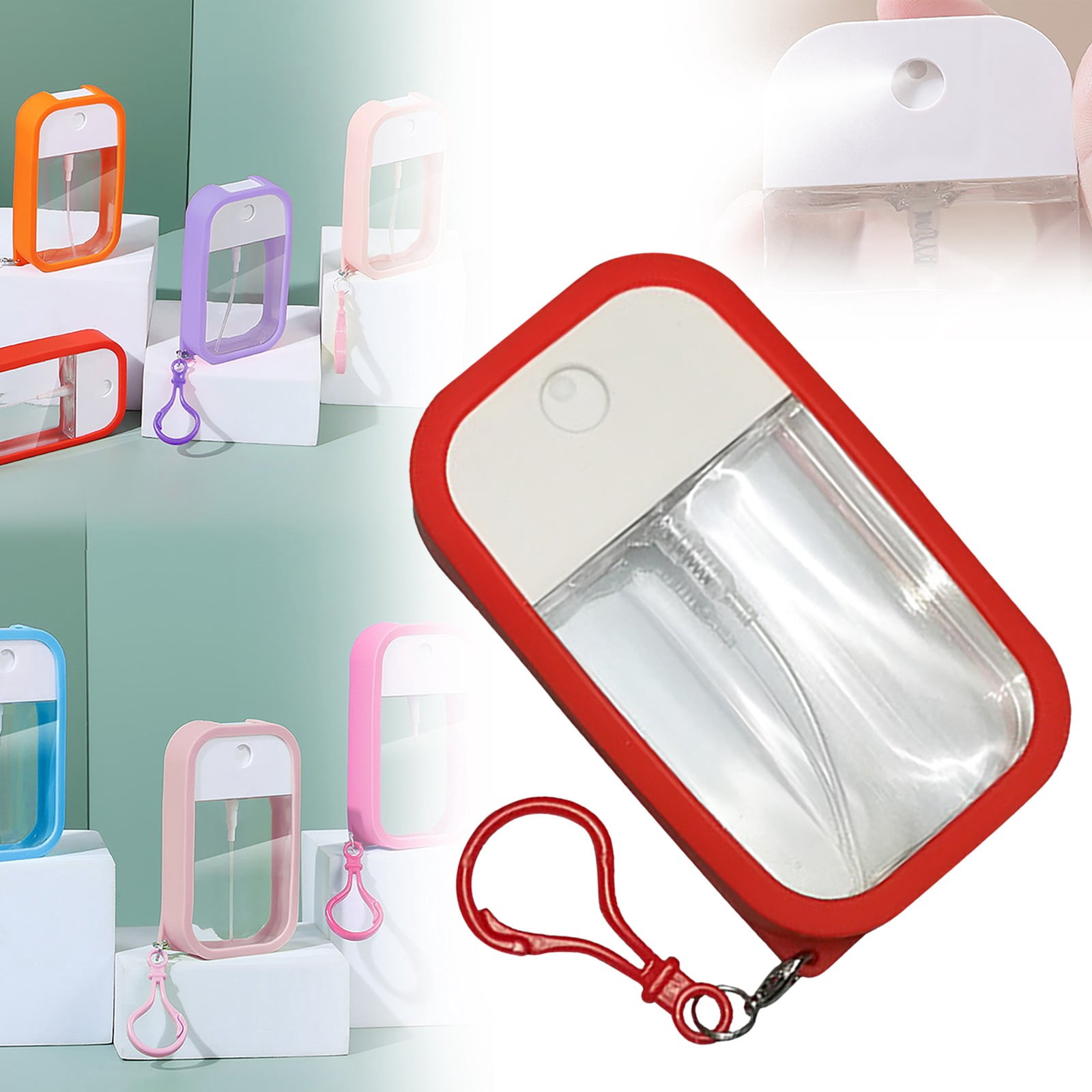 VGFVFSKGA Travel-Size Fine Mist Continuous Spray Bottle, Hanging ...
