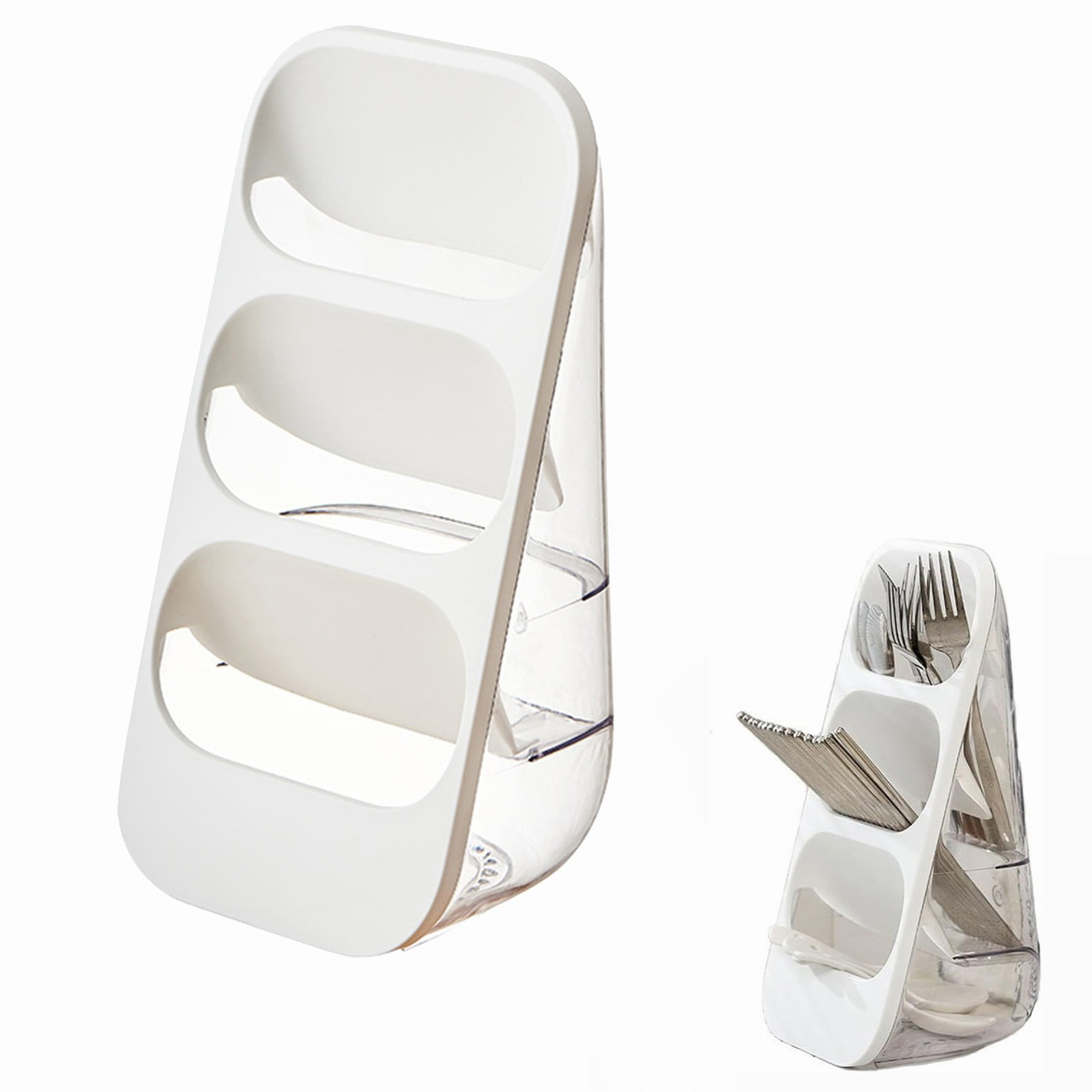 VGFVFSKGA Utensil Drying Rack,Plastic 3 Format Vertical Washing Tools ...