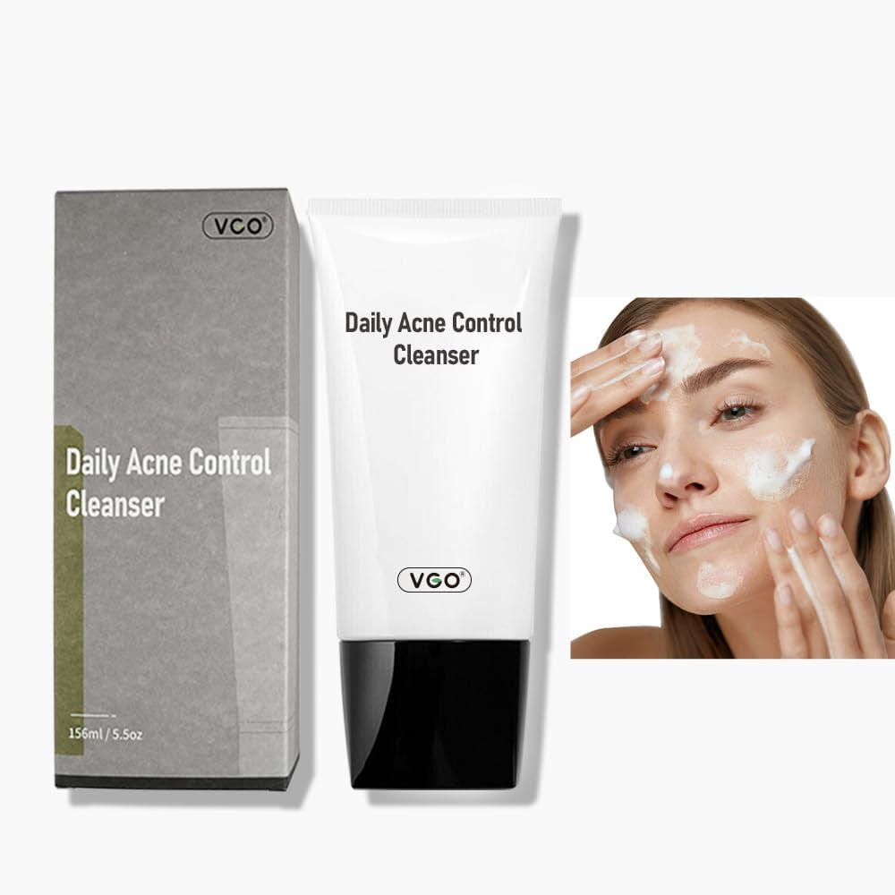 VGO Acne Control Hydrating Facial Cleanser, Cleanser for Oily Skin ...