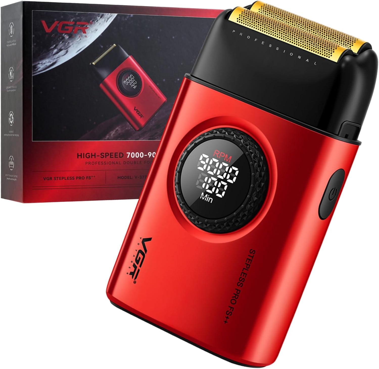 VGR 377 Foil Shaver for Men, Electric Razor for Shaving Face with ...