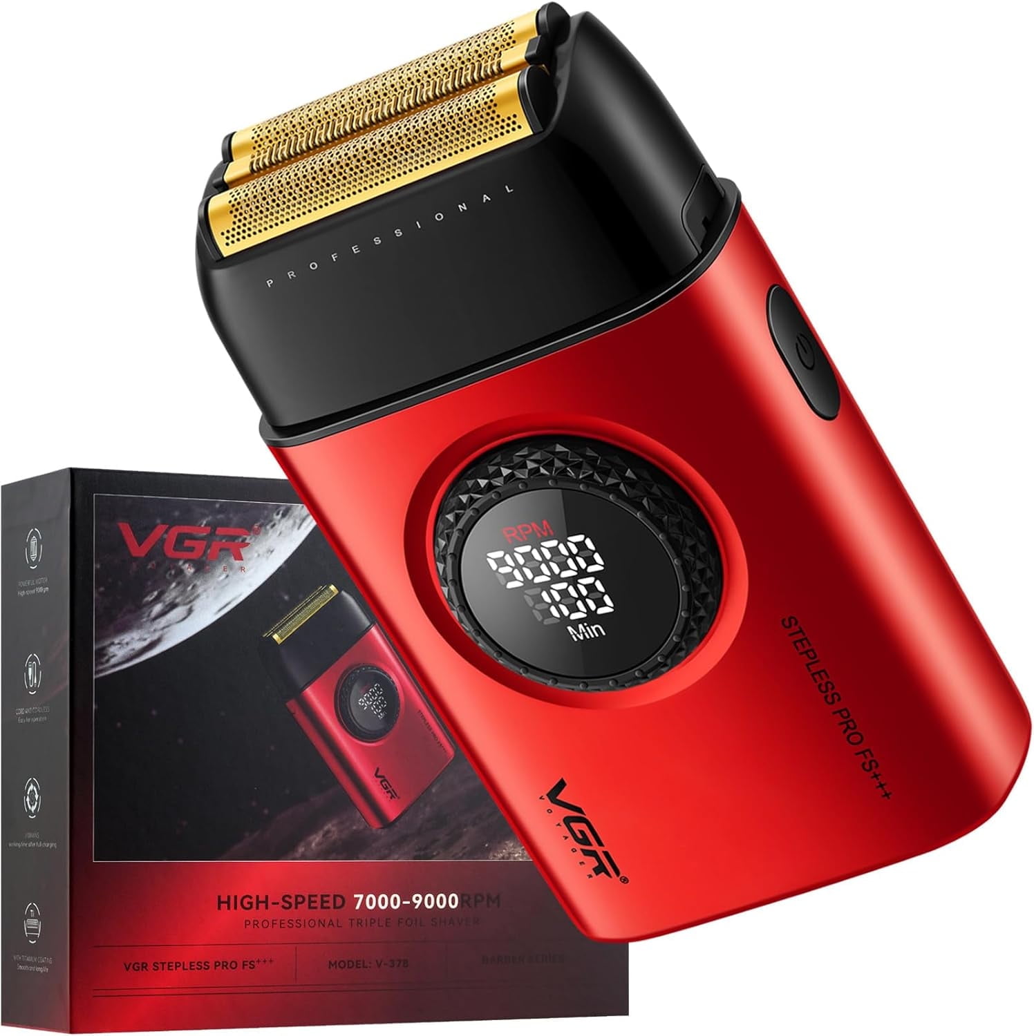 VGR 378 Electric Shavers for Men, Triple Floating Blade Foil Shaver ...
