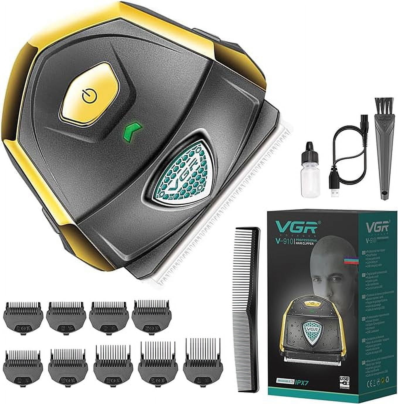 VGR Hair Clippers for Men,Shortcut Self-Haircut Kit, IPX7 waterproof ...