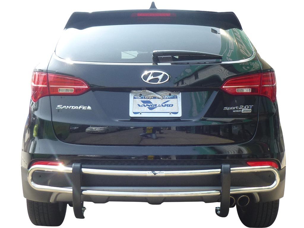 VGRBG-0751SS Stainless Steel Double Tube Style Rear Bumper Guard ...