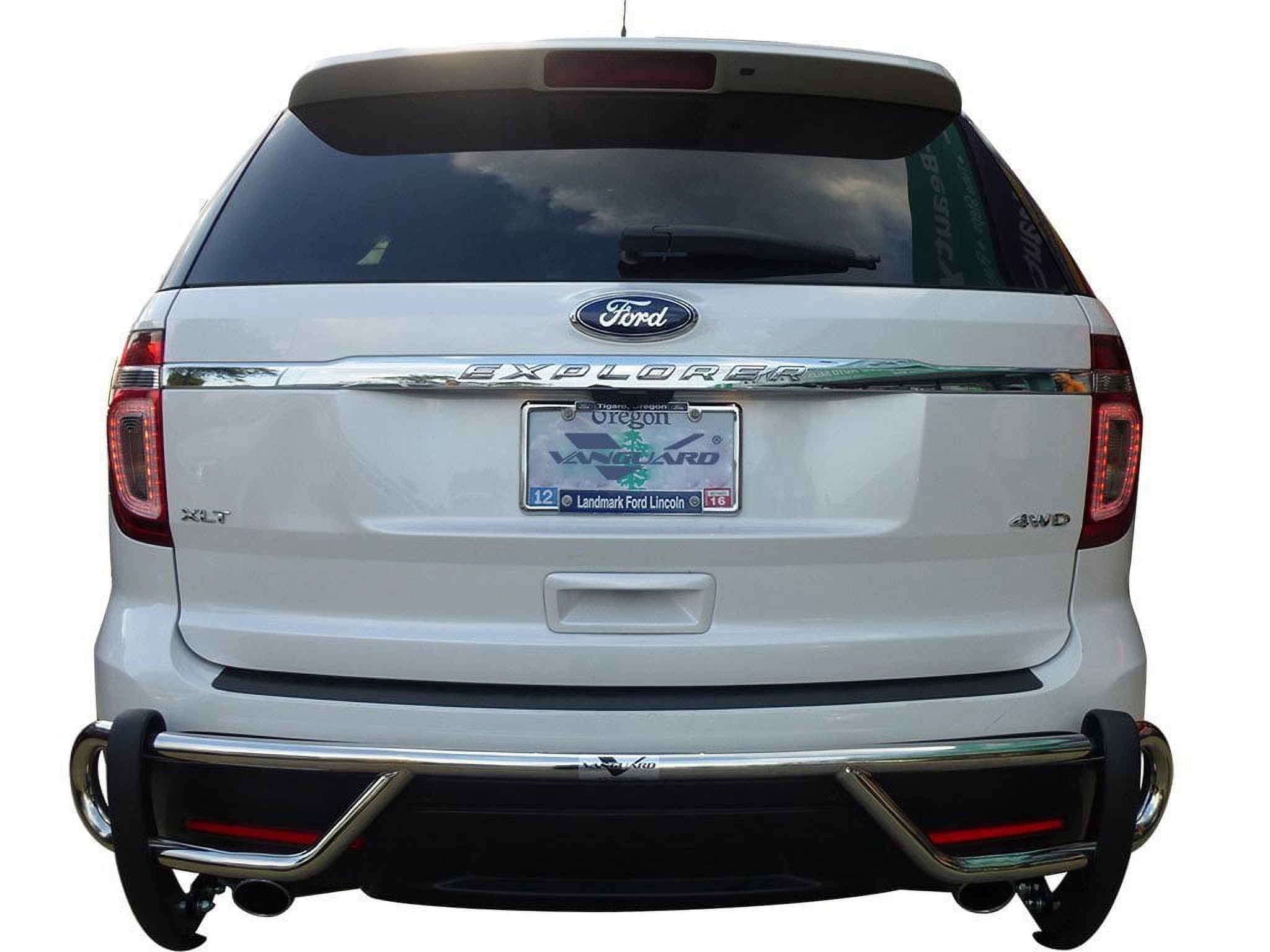 VGRBG-1044SS Stainless Steel Double Tube Style Rear Bumper Guard ...