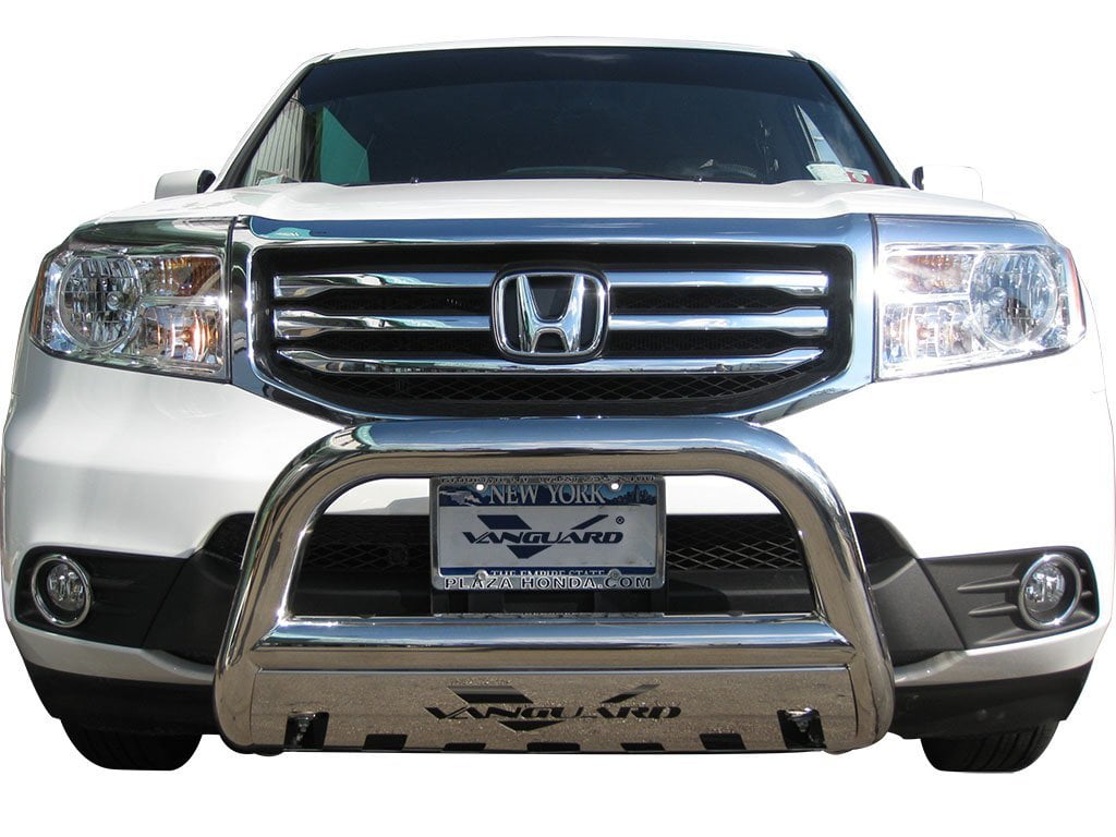 VGUBG-1074-1332BK 3 inch Black Bull Bar with Skid Plate - Walmart.com