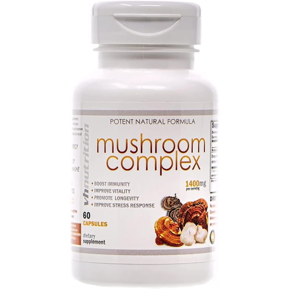 Lion's Mane in Mushroom Supplements - Walmart.com