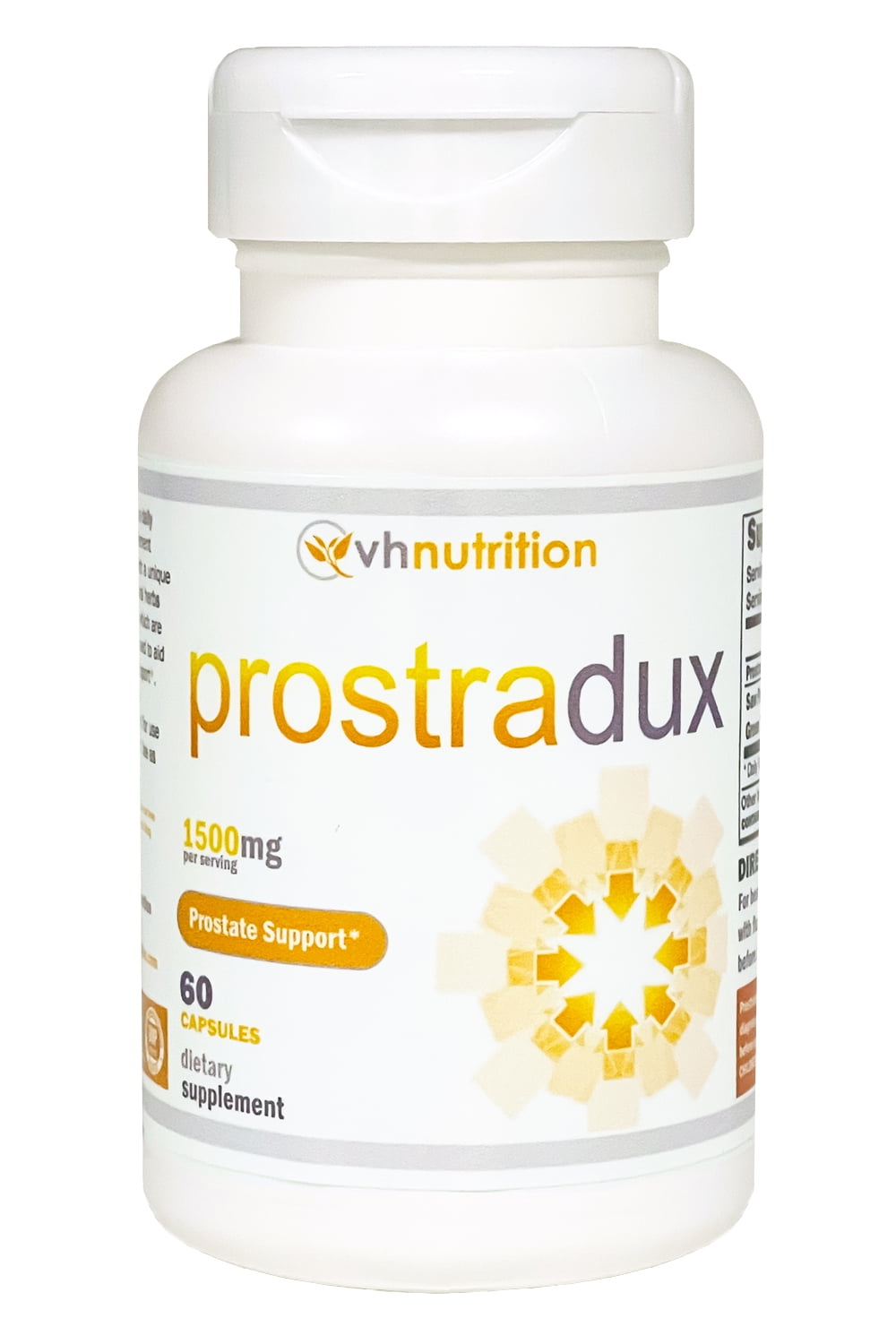 PROSTRADUX Prostate Support Supplement for Men 1500mg - Saw Palmetto ...