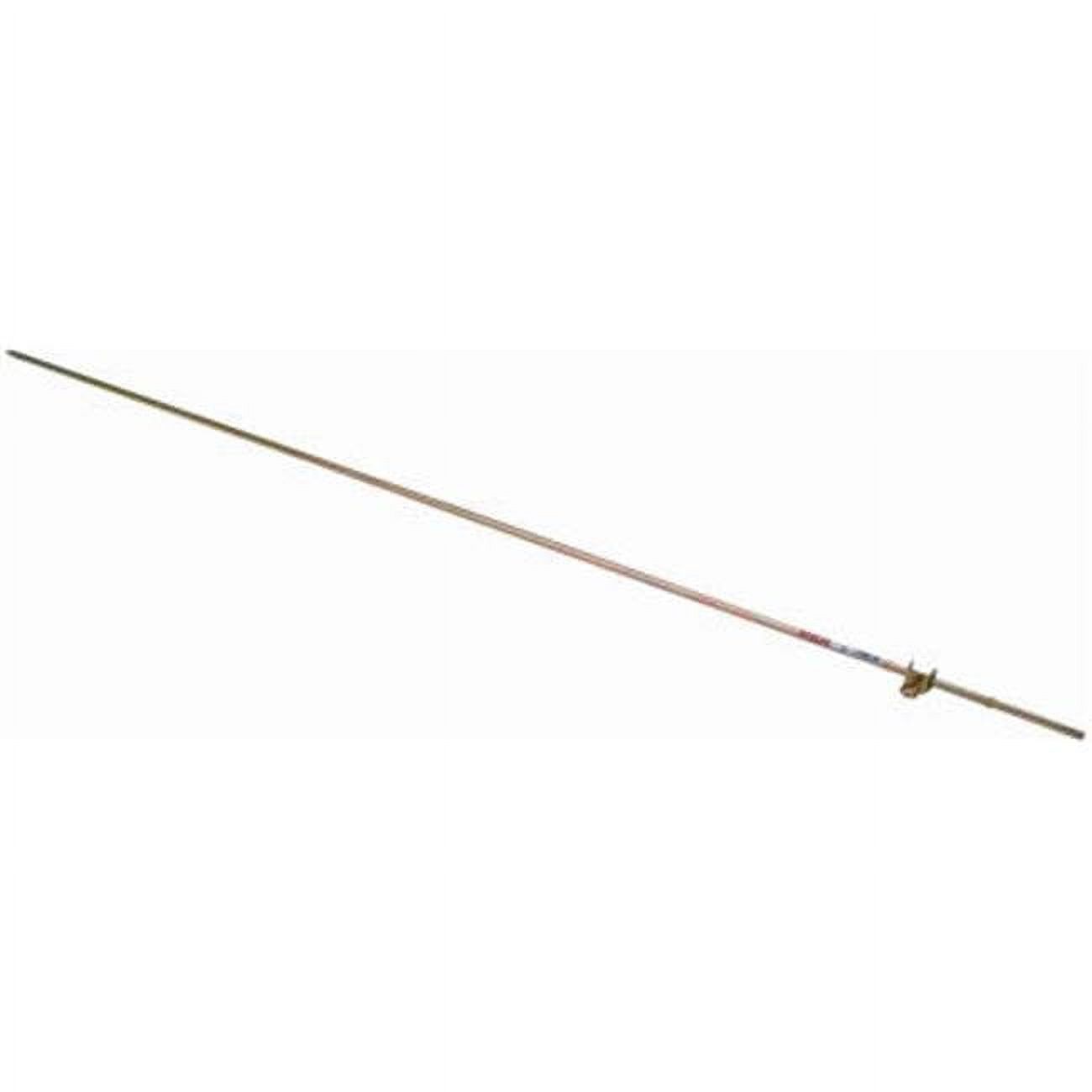 VH129N .37 in. x 4 ft. Copper-Plated Antenna Ground Rod - Walmart.com