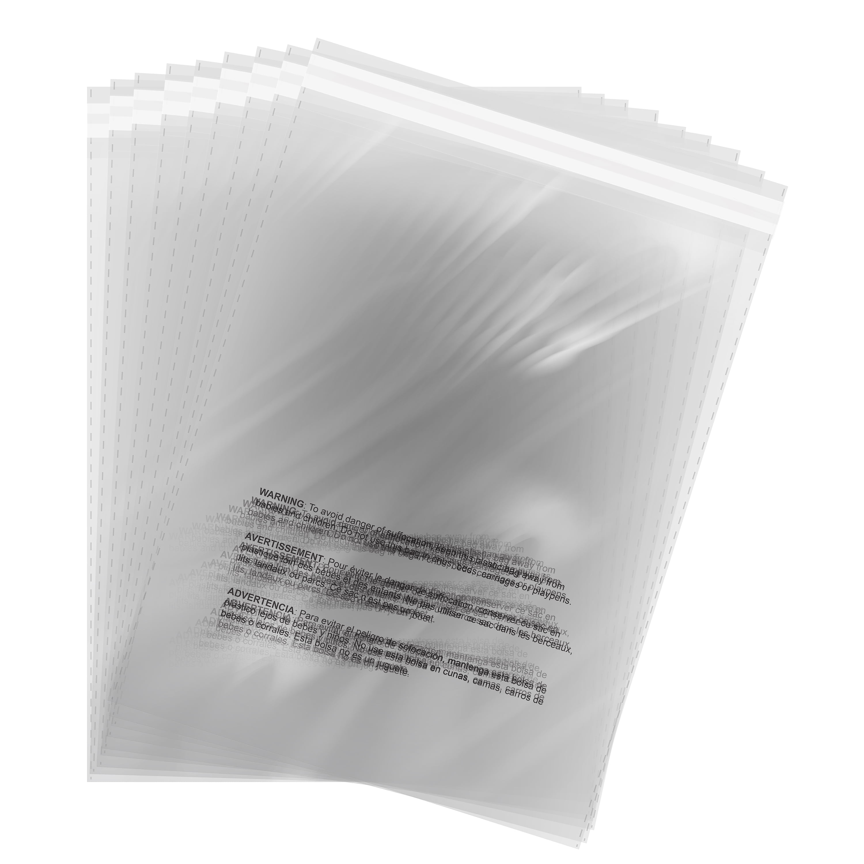 VHALE 9x12 Inch, 1.5 Mil (One-side) Crystal Clear Self-Adhesive ...