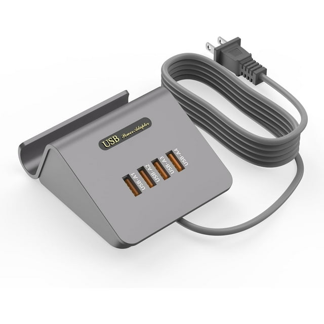 VHBW USB Charger Block,4 Port USB Wall Multiple Charging Station for ...