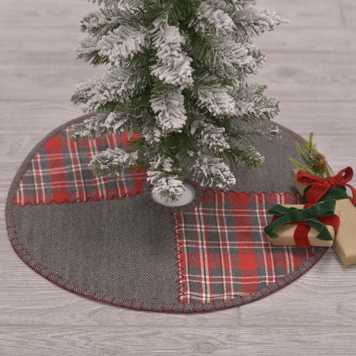 VHC Brands Anderson Rustic Farmhouse Holiday Festive Plaid Christmas ...