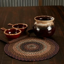 VHC Brands Ginger Spice Trivet Hot Pad for Pots Pans, Orange Red ...