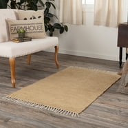 VHC Brands Espresso Rug with PVC Pad, Jute Blend, Rectangle, Brown ...