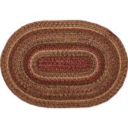 VHC Brands Cider Mill Farmhouse Braided Cotton Area Rug, Country ...