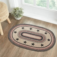 VHC Brands Espresso Rug with PVC Pad, Jute Blend, Rectangle, Brown ...
