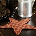 VHC Brands Country Primitive Tabletop Star Trivet, Red, 10" - Walmart.com