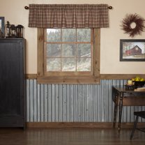VHC Brands Abilene, Cotton, 16x60, Star Valance, Tan - Walmart.com