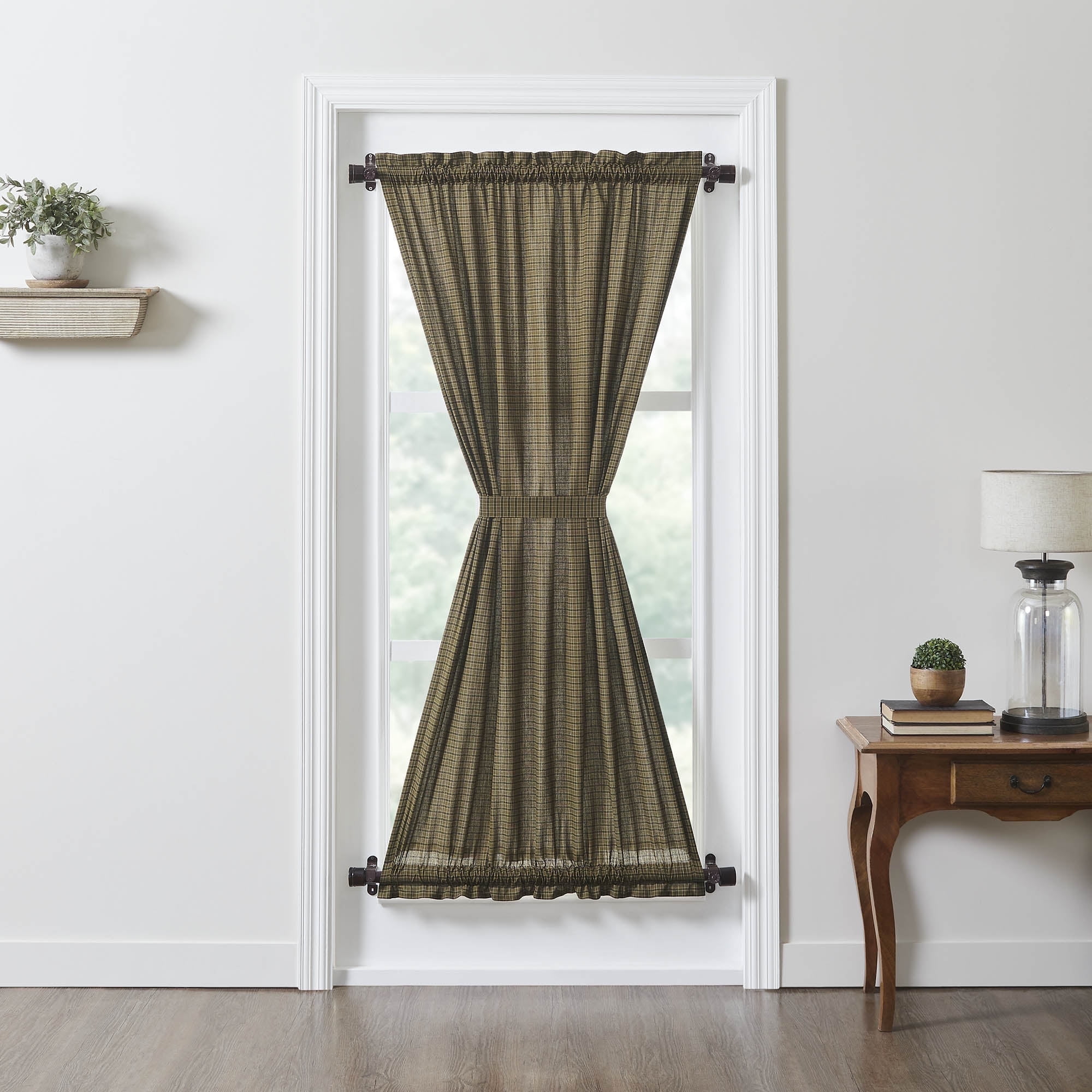 VHC Brands Door Panel, Cotton Curtain for Doors, Windows, Kitchen ...