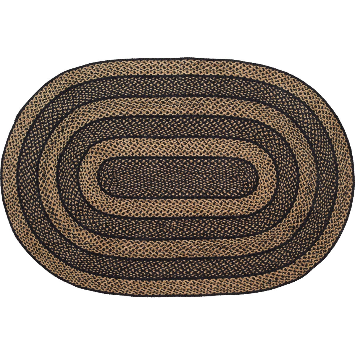 VHC Brands 8711 36 x 60 in. Farmhouse Jute Oval Shape Rug - Walmart.com