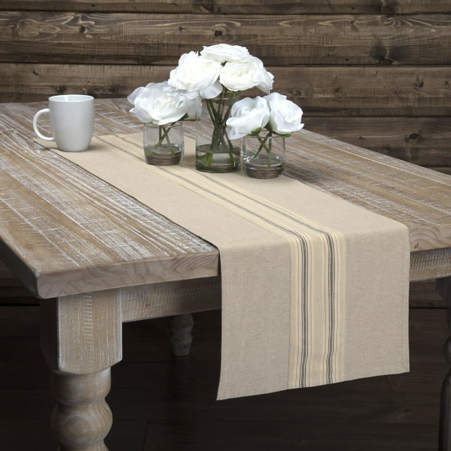 VHC Brands Farmhouse Tabletop & Kitchen - Sawyer Mill Tan Table Décor ...
