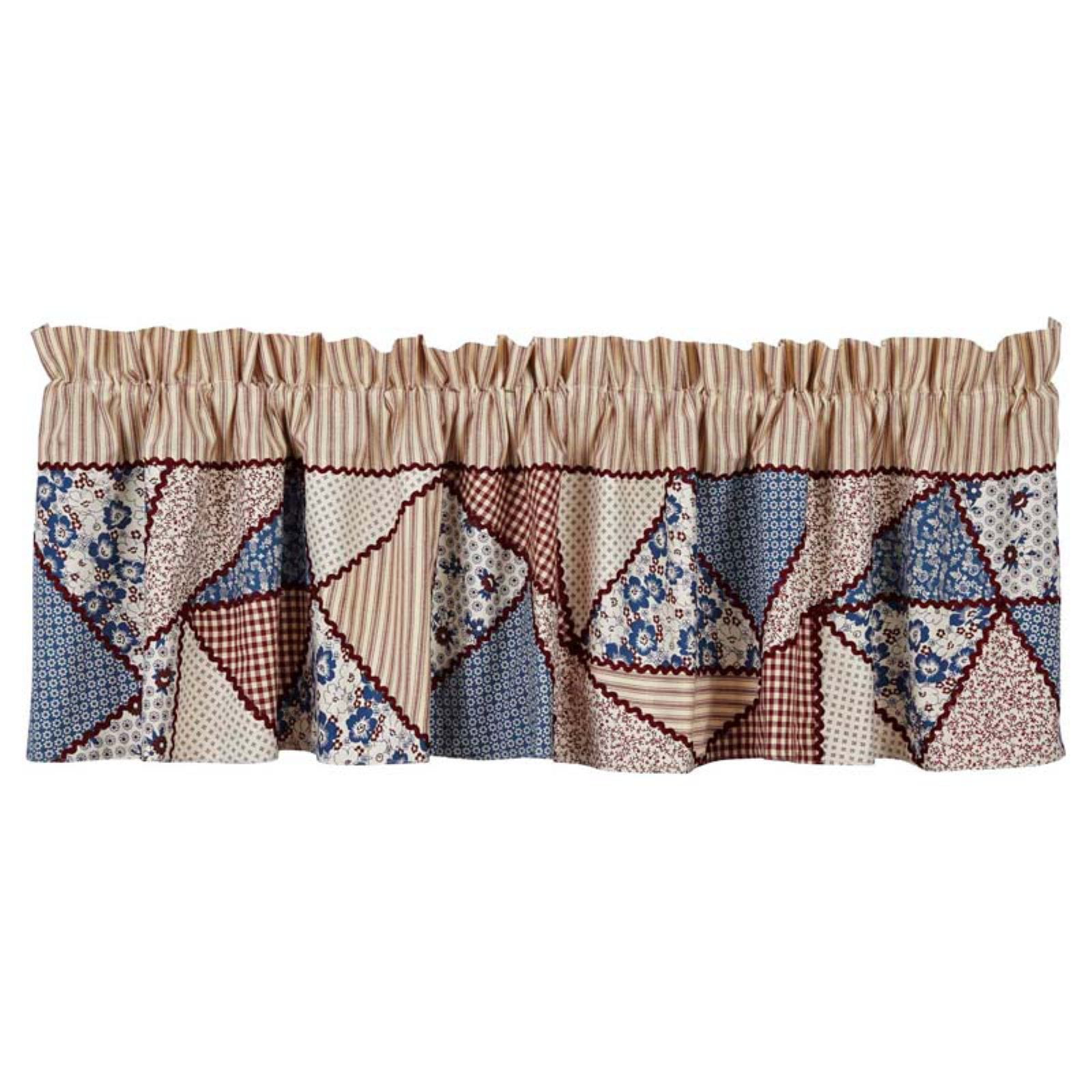 VHC Brands Millie Patchwork Valance - Walmart.com