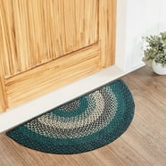 VHC Brands Heritage Farms, Braided Jute Rug, Non-Skid Pad, Door Mat ...