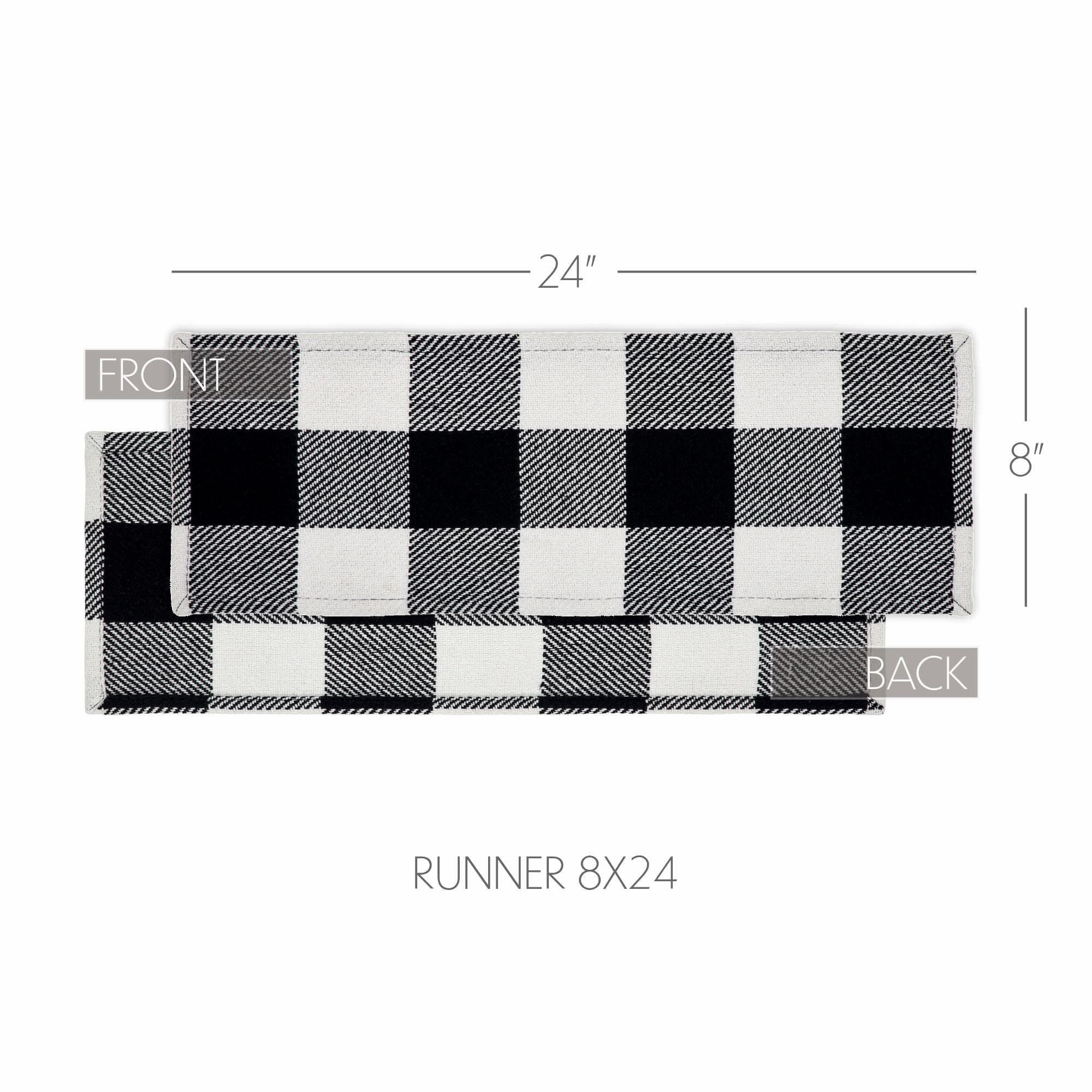 VHC Brands Runner 8x24, Cotton Dining Room, Kitchen Table Runner ...