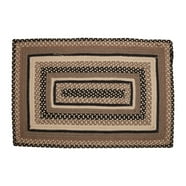 VHC Brands Heritage Farms, Braided Jute Rug, Non-Skid Pad, Door Mat ...