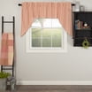 VHC Brands Heritage Farms Window Curtains, Primitive Check Swag Set of ...